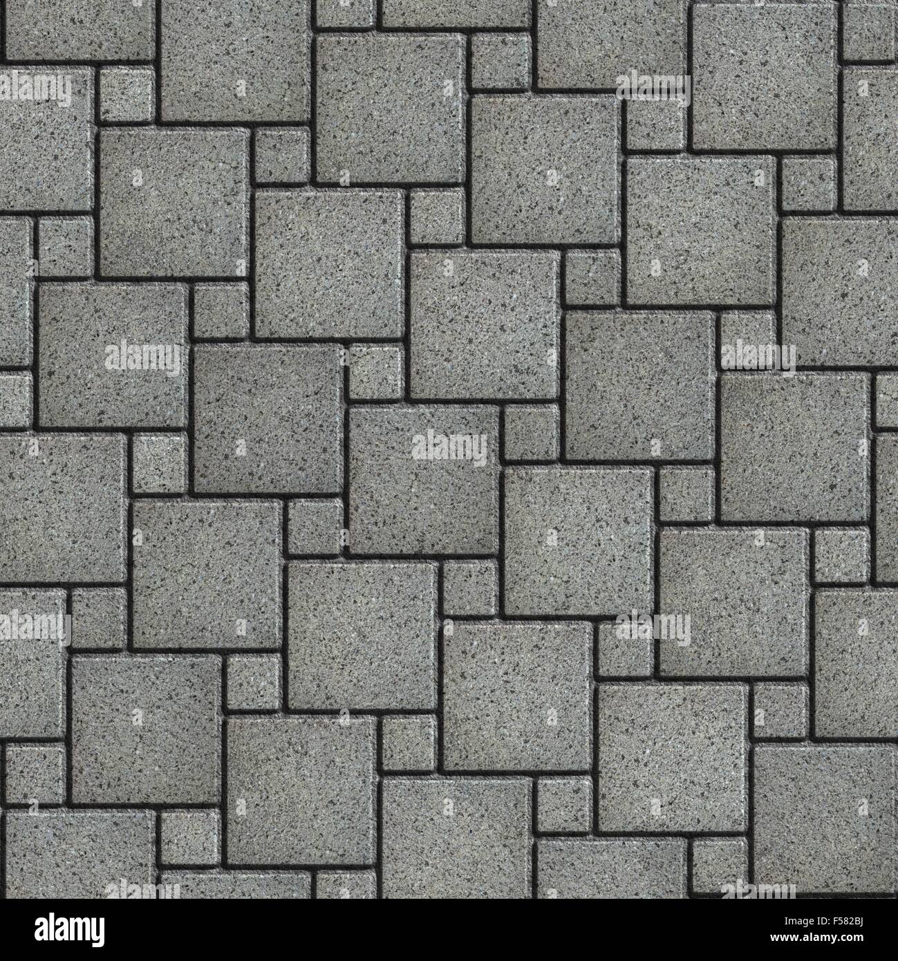 Gray with the Effect of Marble Pavement Square Shape.Seamless Tileable ...