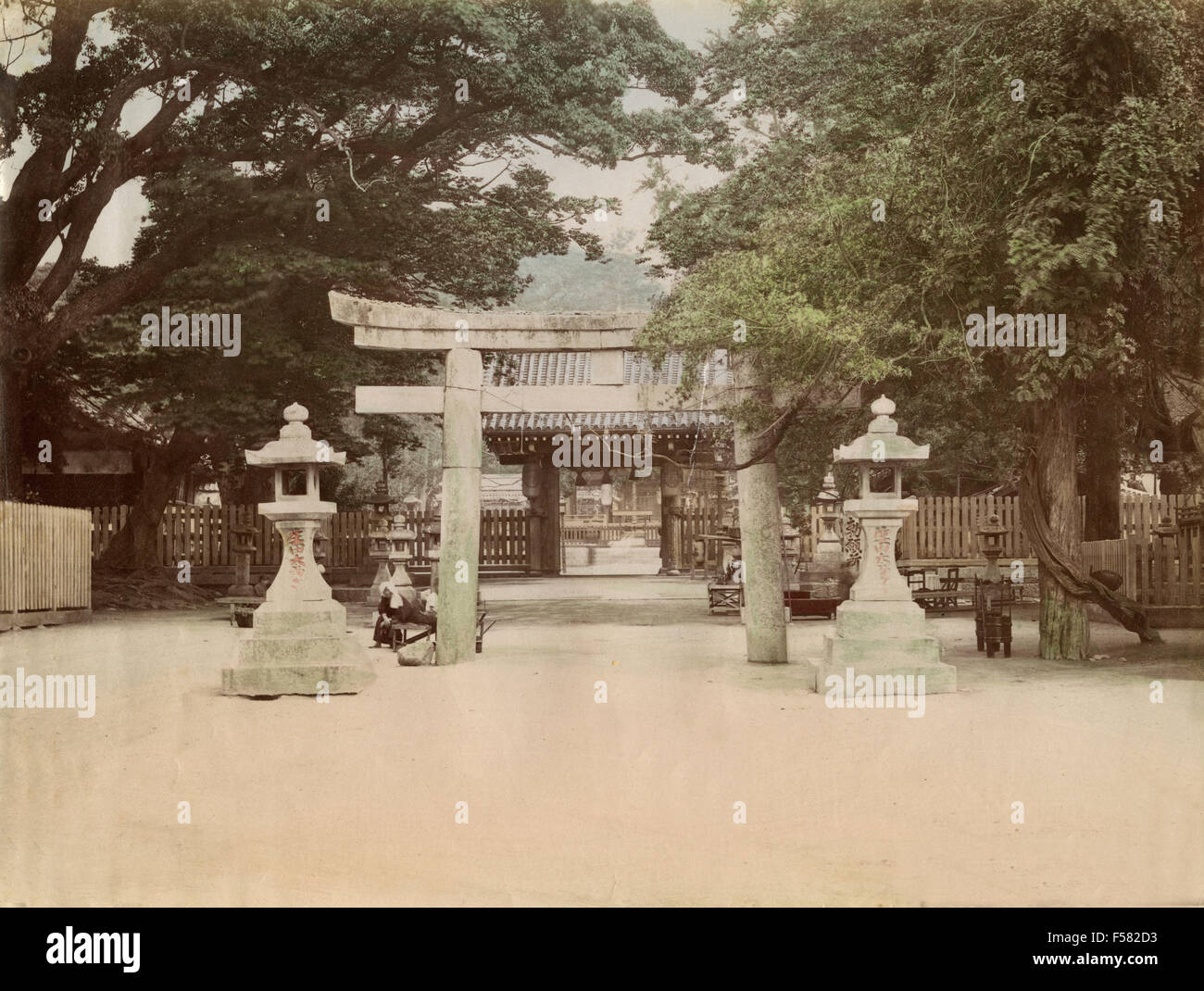 Ikuta Temple, Kobe, Japan Stock Photo - Alamy