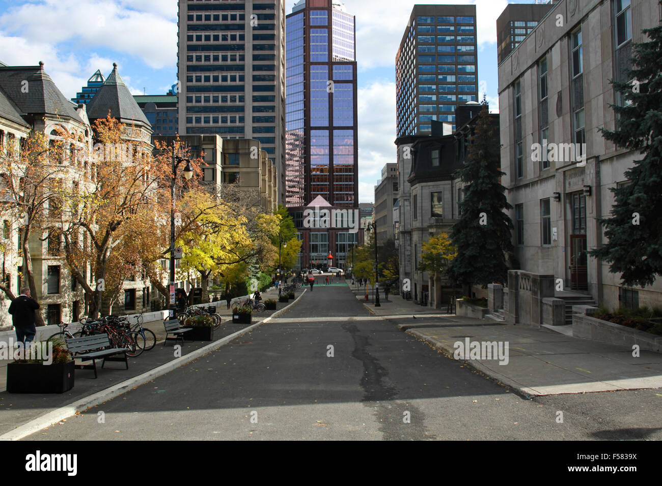 McGill University Campus in Montreal, Quebec Stock Photo - Alamy
