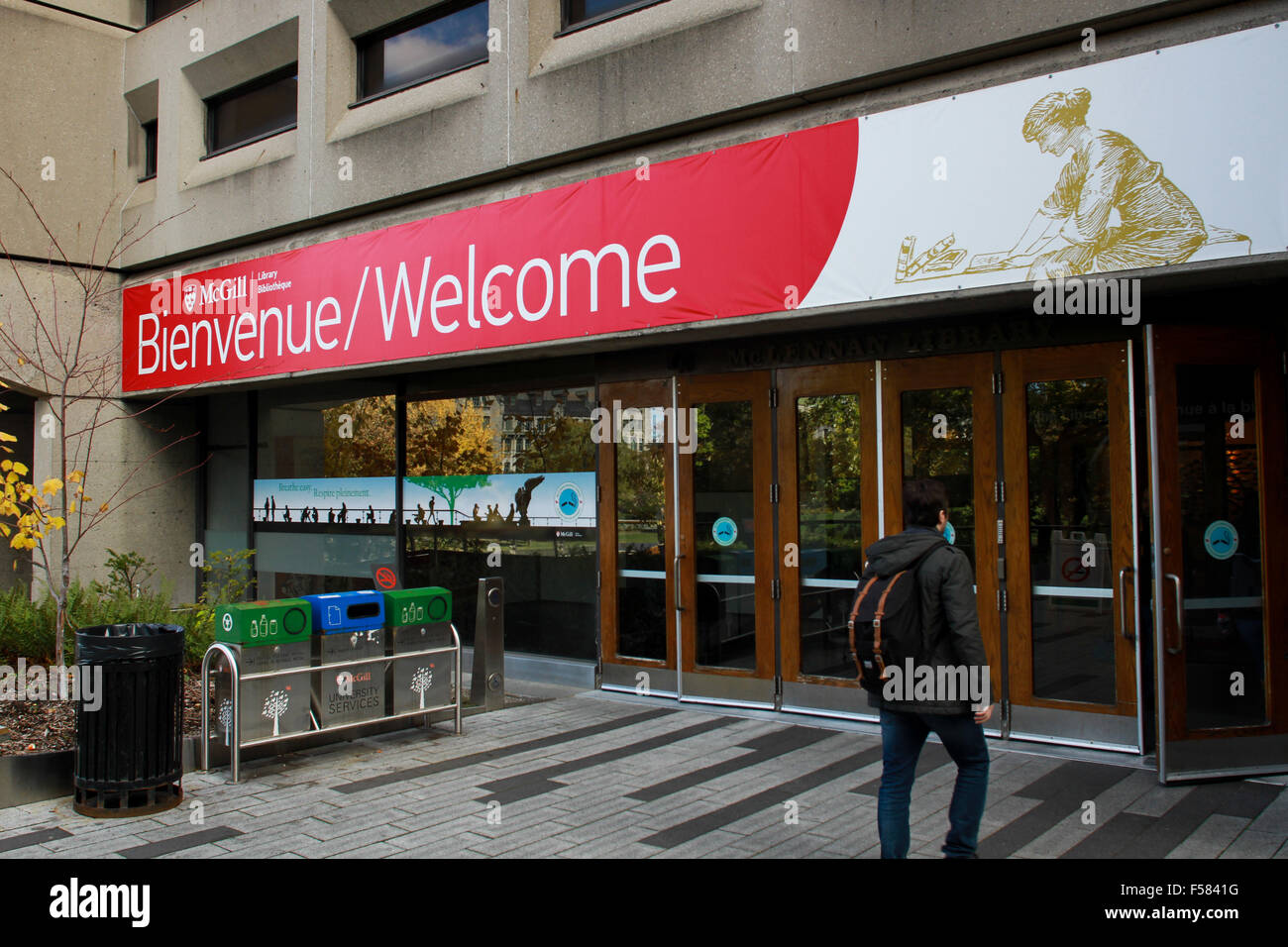 The Library at McGIll University in Montreal, Quebec Stock Photo - Alamy