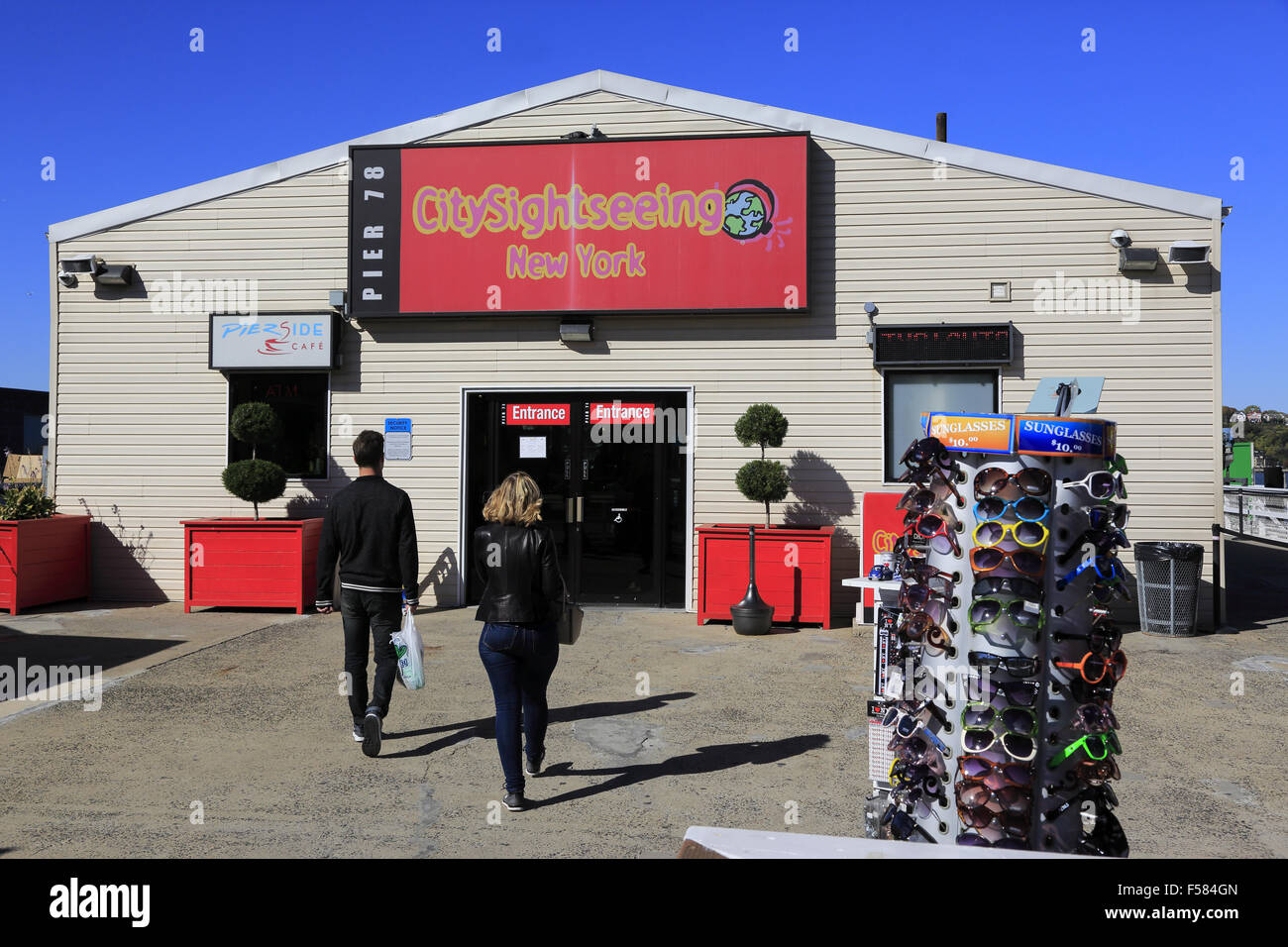 City Sightseeing Cruises ticket office at Pier 78 at west side of ...