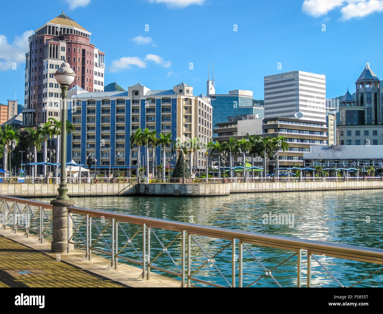 Mauritius port louis skyscrapers hi-res stock photography and images ...