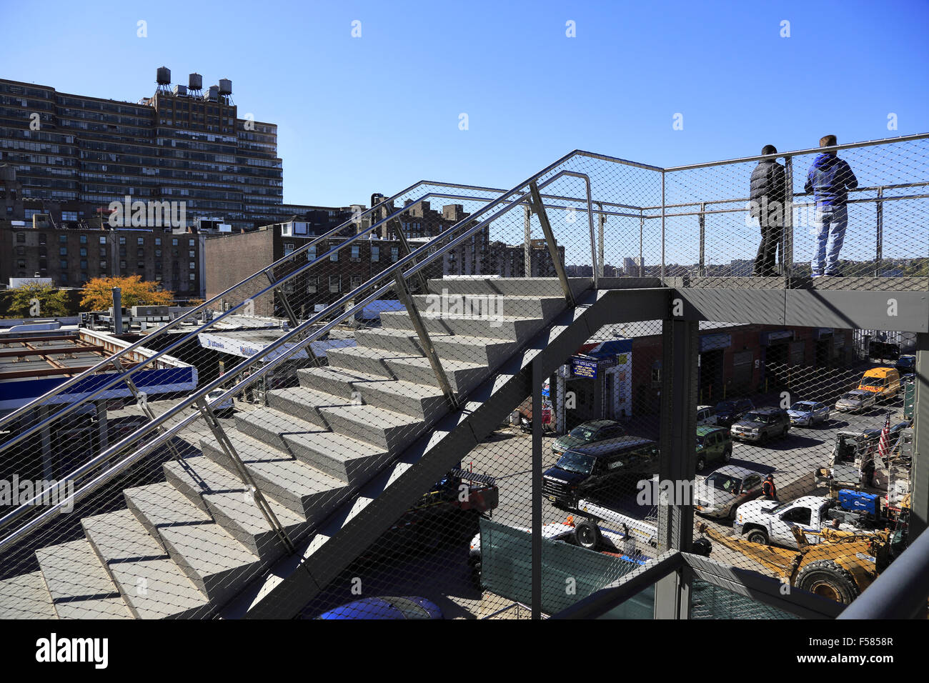 High Line Park a famous tourist attraction constructed on former ...
