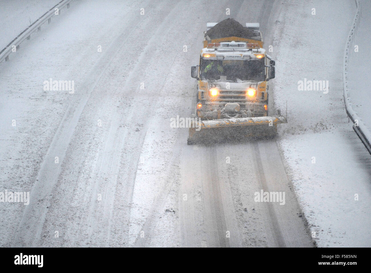 Snow Gritter High Resolution Stock Photography and Images - Alamy