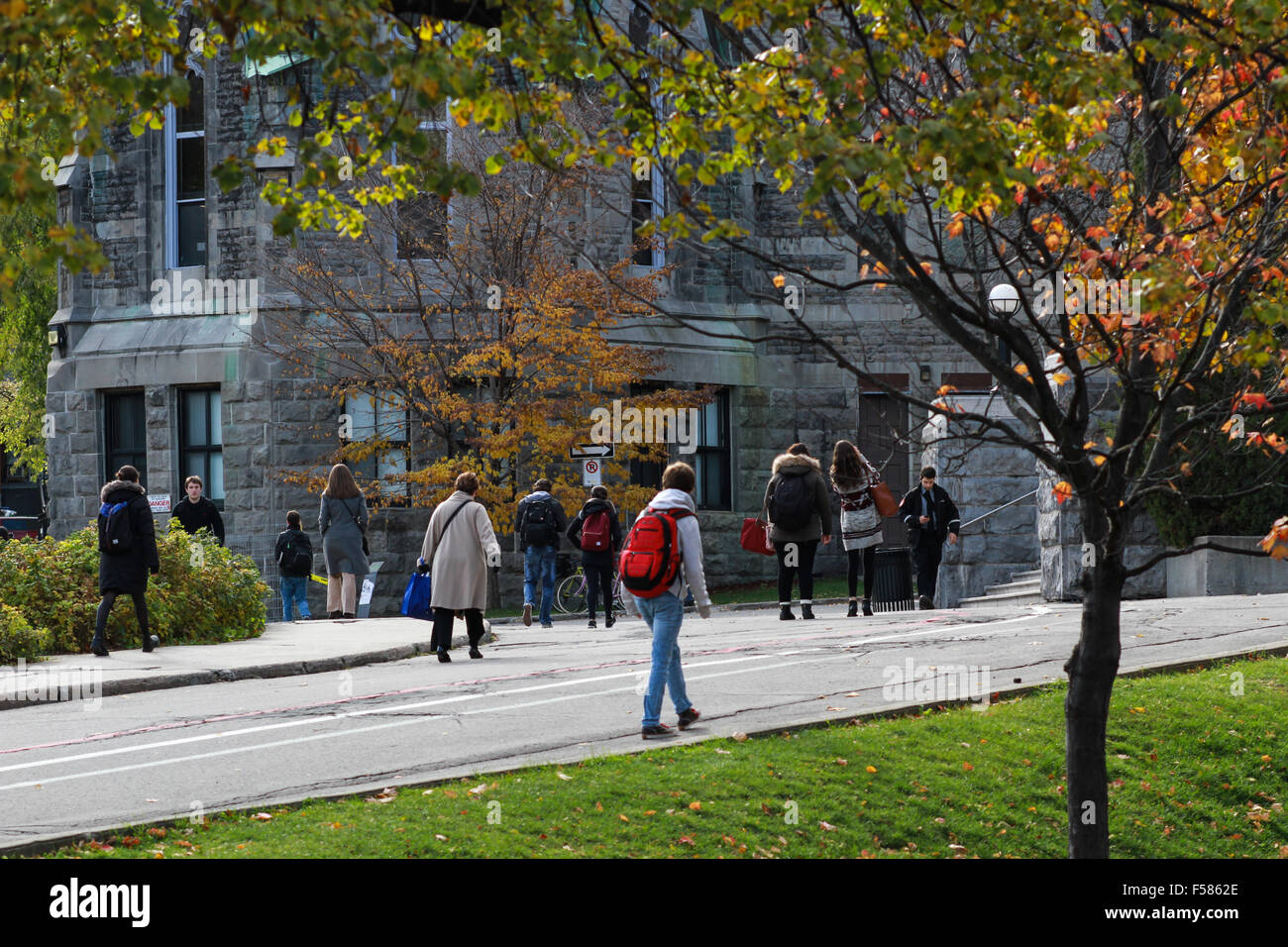 McGill University Campus in Montreal, Quebec Stock Photo - Alamy