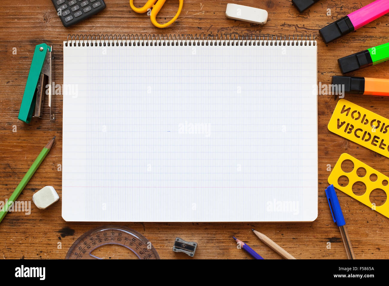 school background with place for text Stock Photo - Alamy
