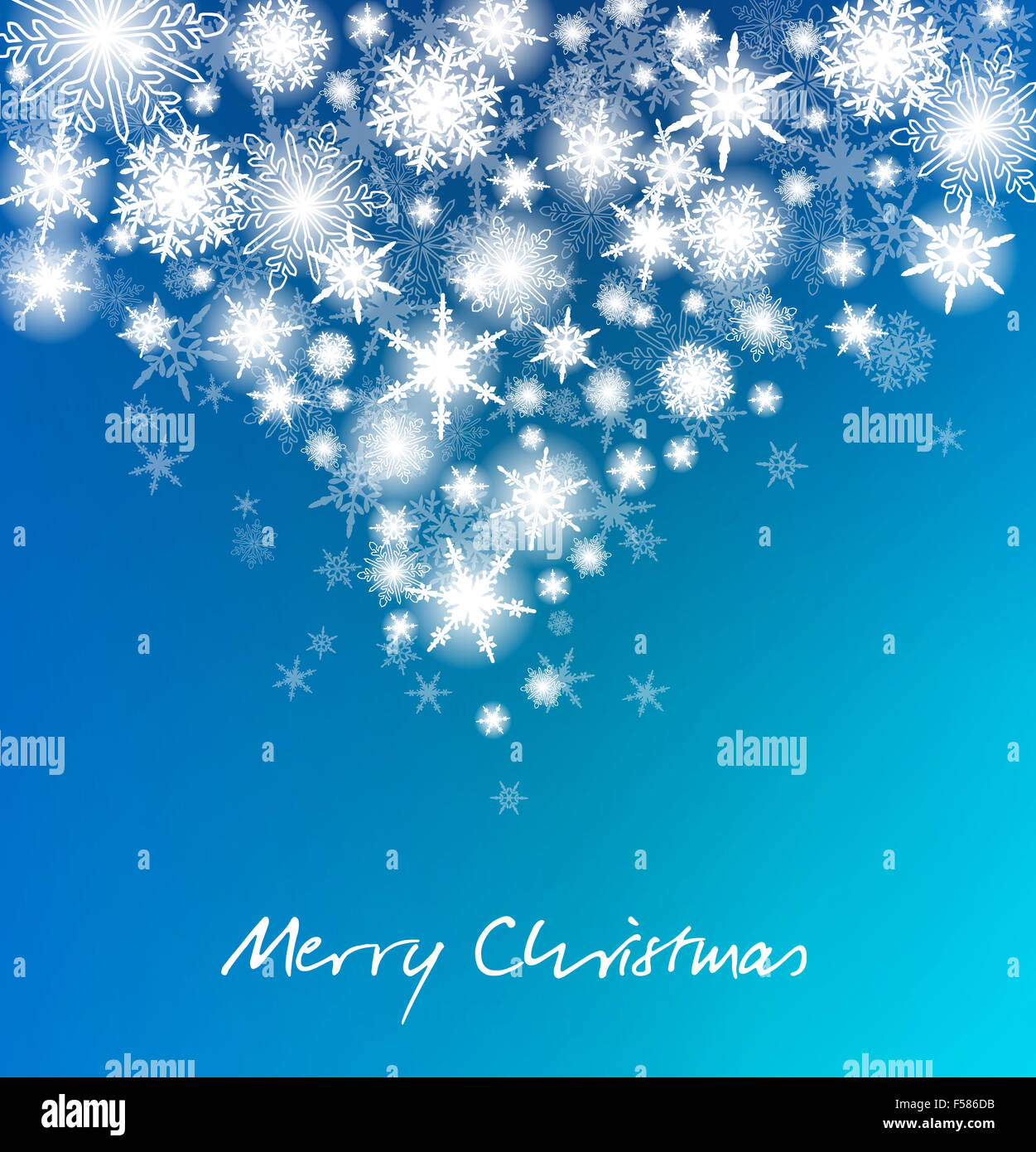 Christmas snow falling snowflakes hi-res stock photography and images ...