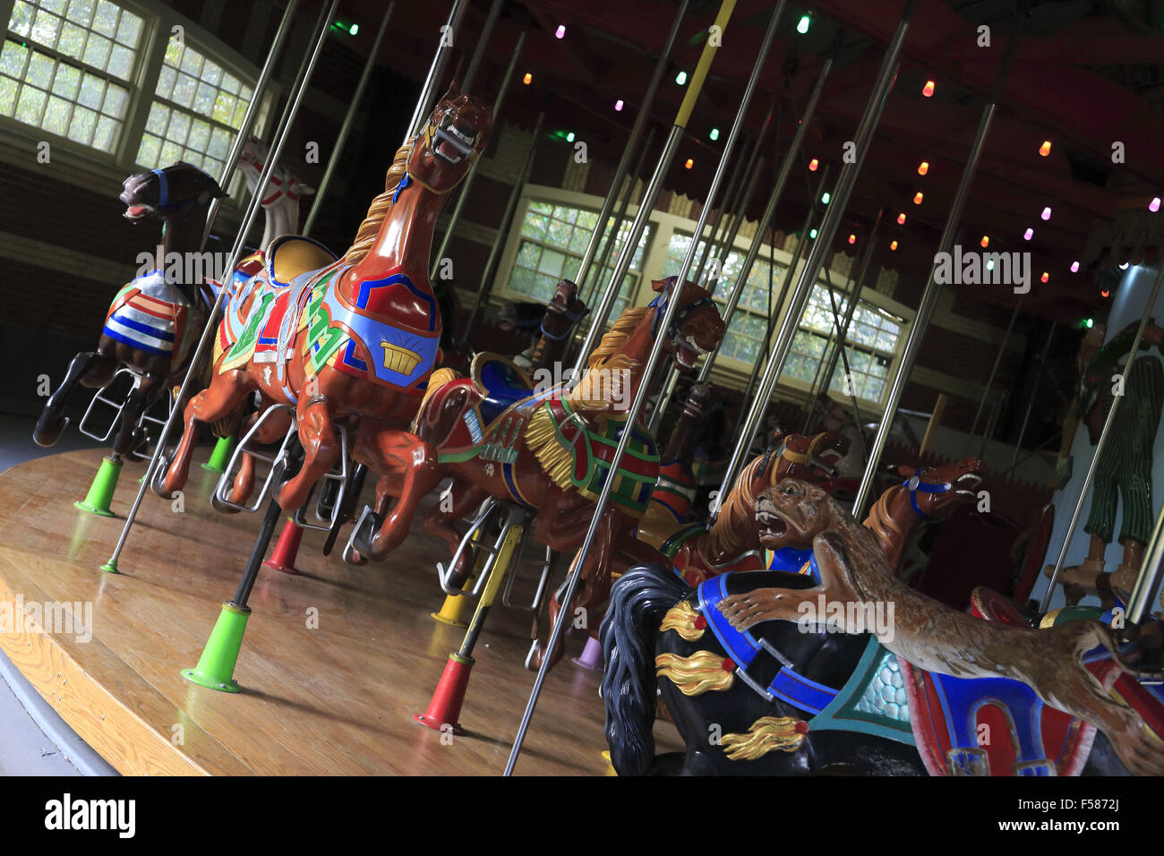 Manhattan merry go round hi-res stock photography and images - Alamy