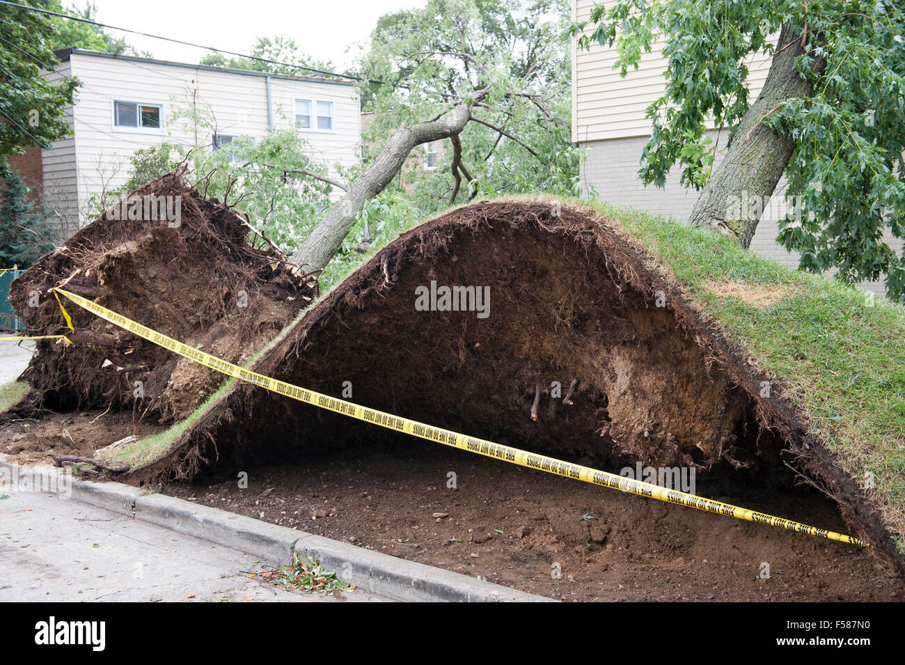Wind Destruction Outdoors Stock Photo - Alamy