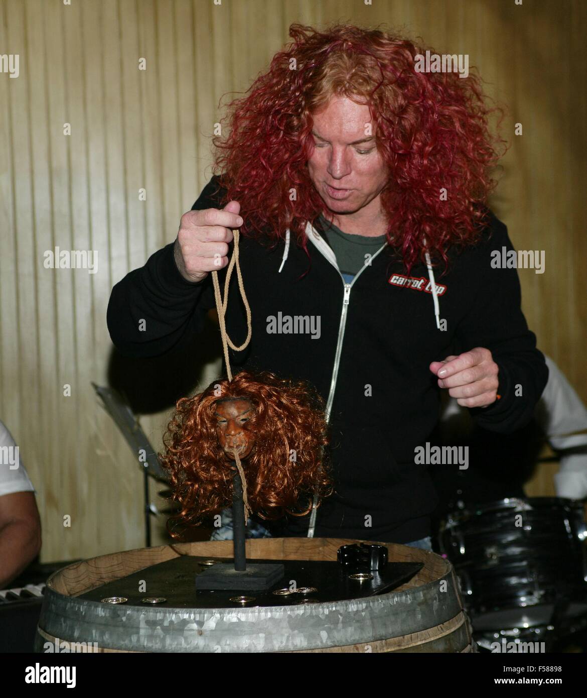 Carrot Top Unveils His Shrunken Head High Resolution Stock Photography ...