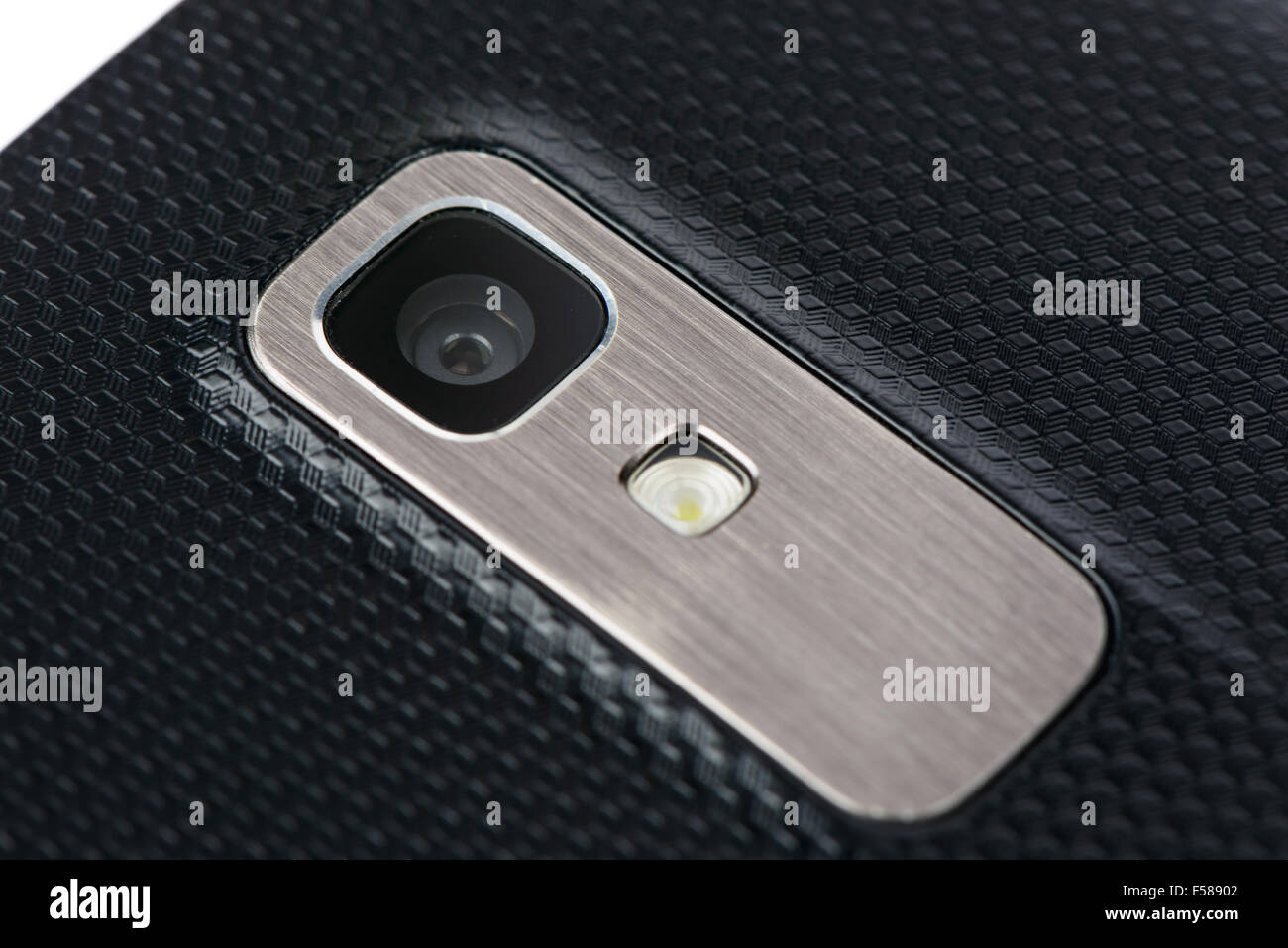 Closeup of Camera module on smartphone back Stock Photo - Alamy