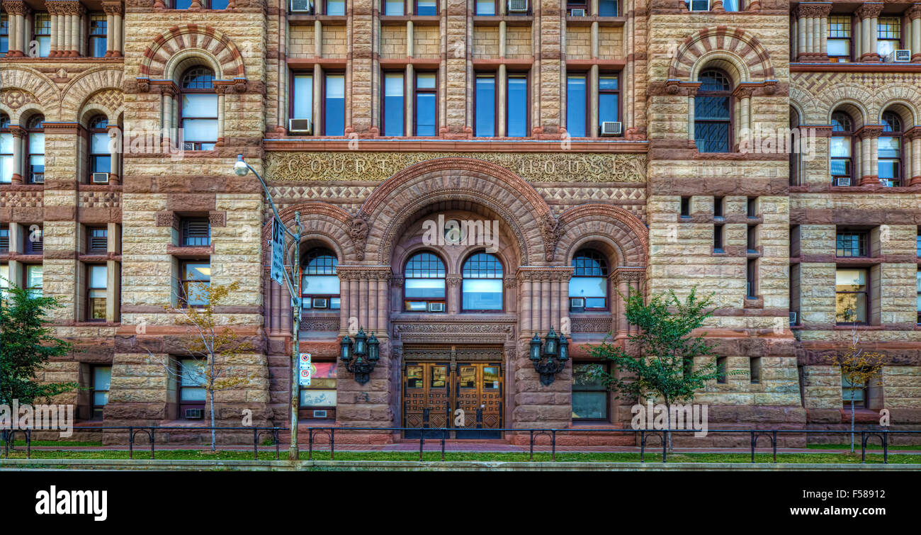 Court House, Toronto, the Old City Hall Stock Photo - Alamy
