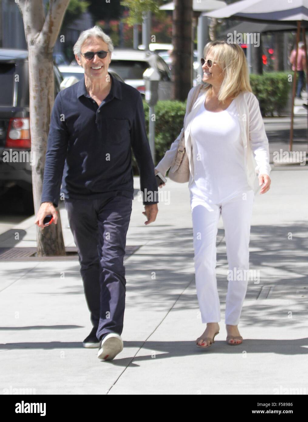 Canadian comedian David Steinberg and his wife Robyn Todd out shopping ...