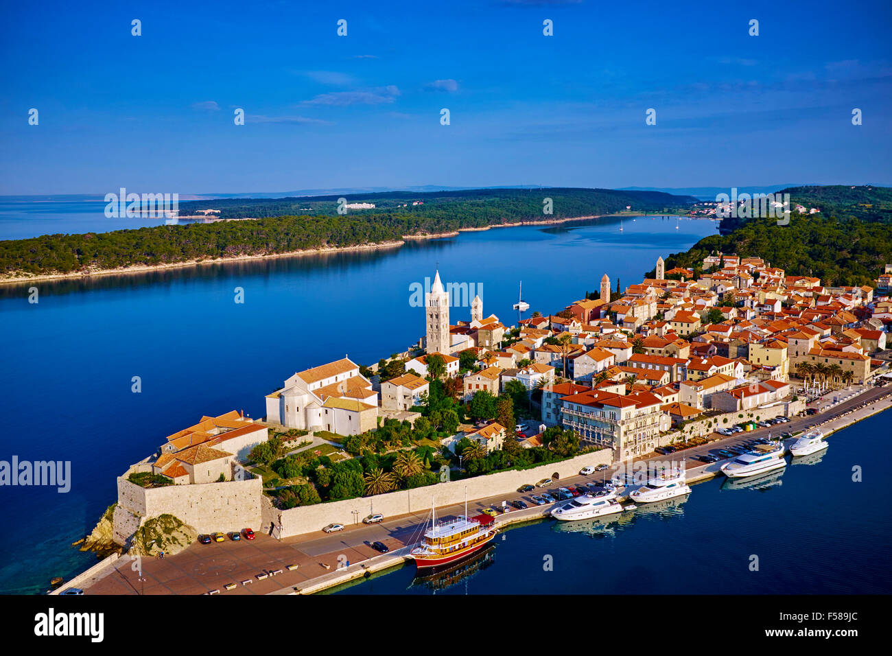 Croatia rab island aerial hi-res stock photography and images - Alamy