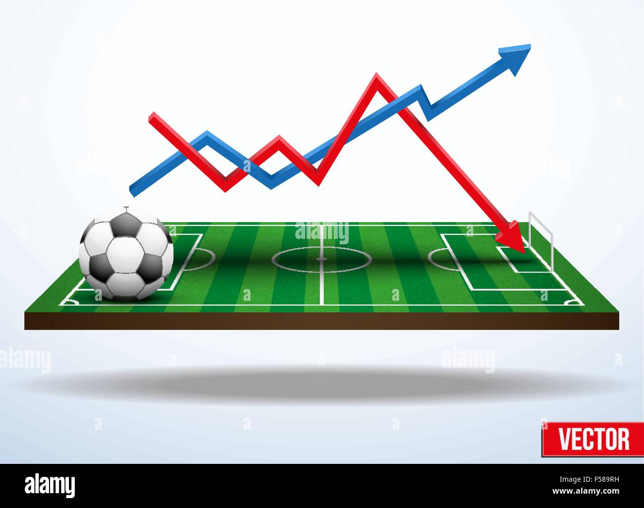 Concept statistics about the game of soccer Stock Vector Image & Art ...
