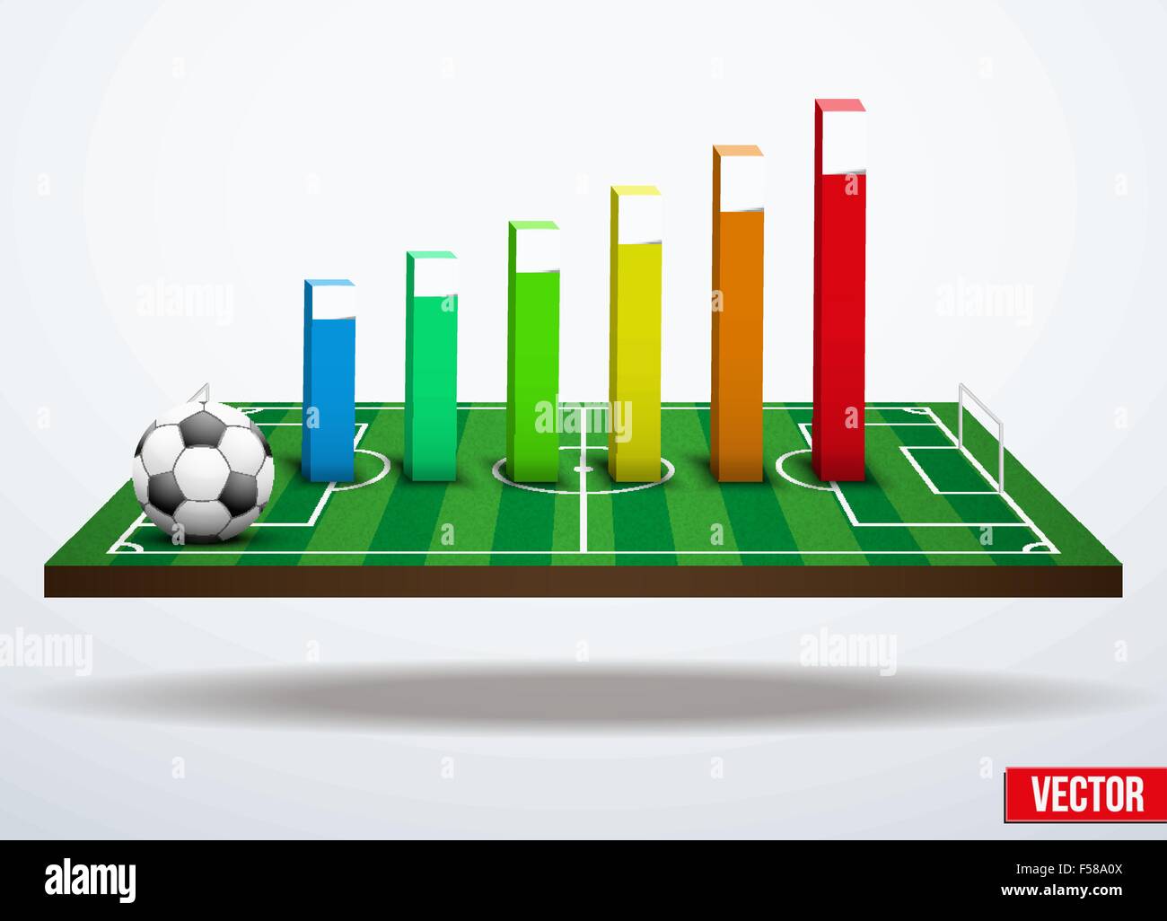 Concept statistics about the game of soccer Stock Vector Image & Art ...