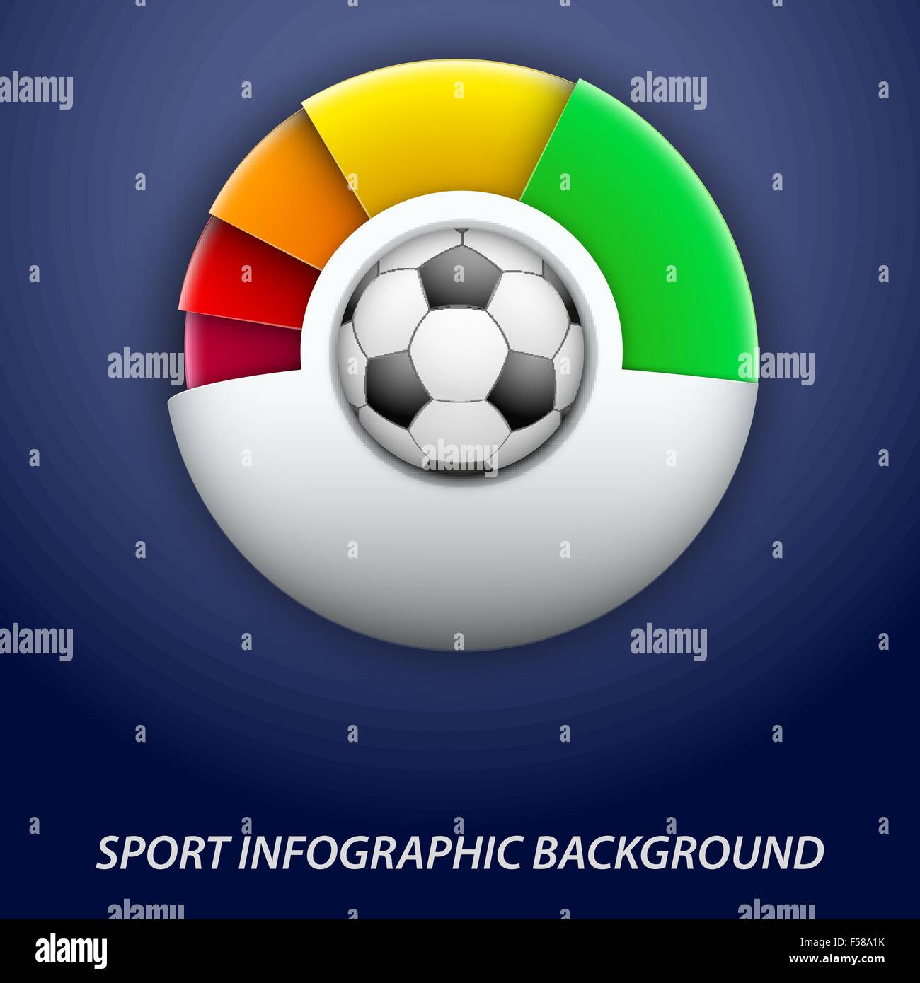 Concept statistics about the game of soccer Stock Vector Image & Art ...