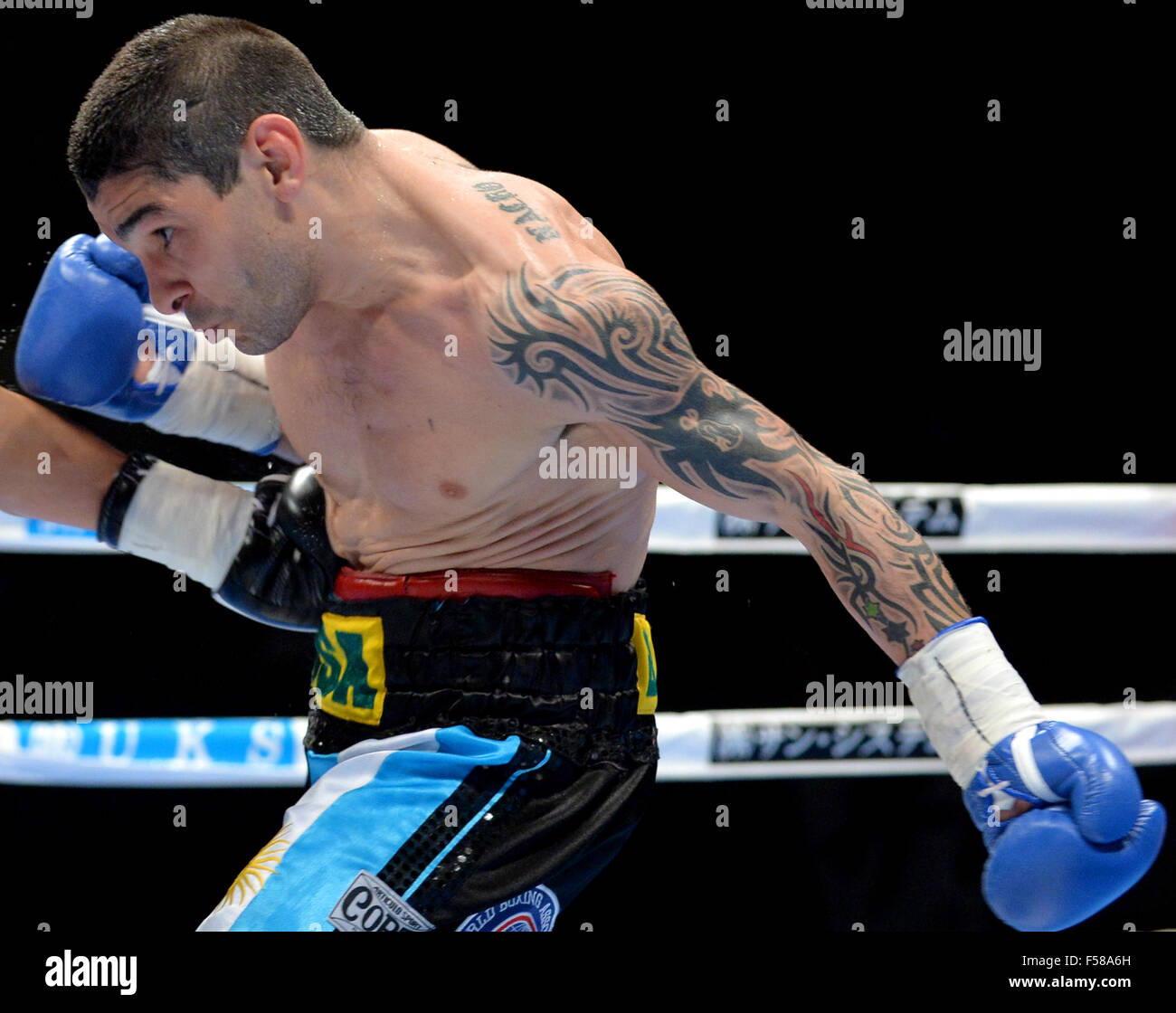 Osaka, Japan. 27th Sep, 2015. Roberto Domingo Sosa (ARG) Boxing ...