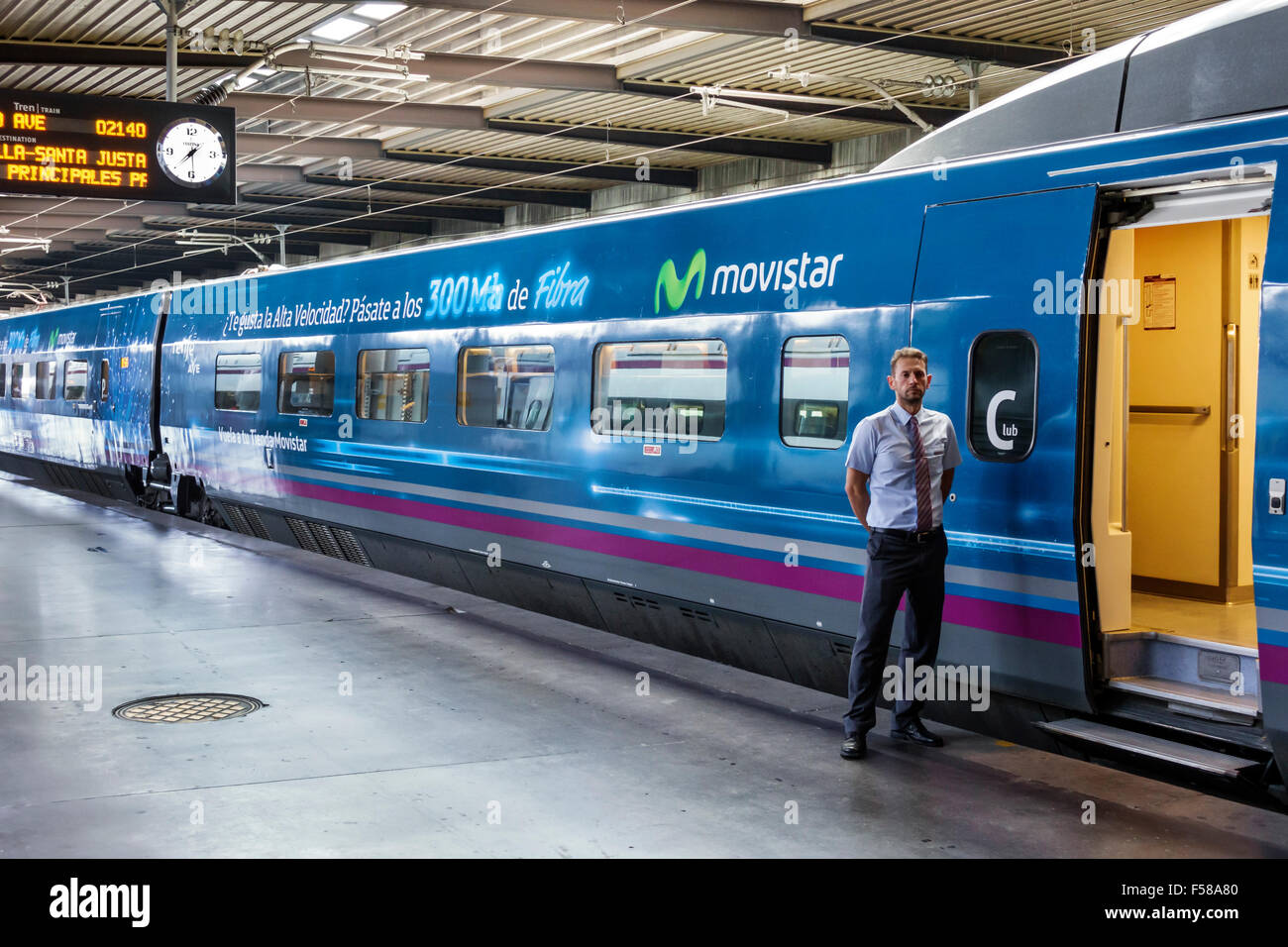 Ave Spanish High Speed Train High Resolution Stock Photography and ...