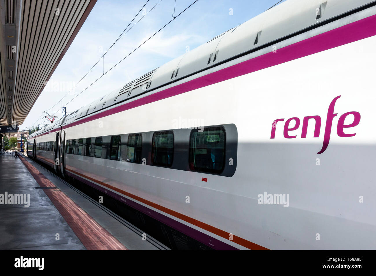 Ave spanish high speed train hi-res stock photography and images - Alamy