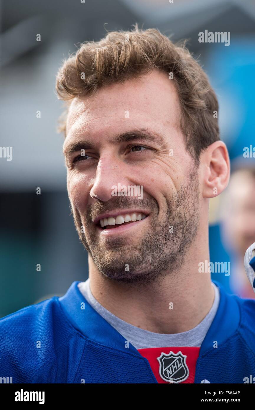New York, NY, USA. 29th Oct, 2015. Jarret Stoll in attendance for New ...