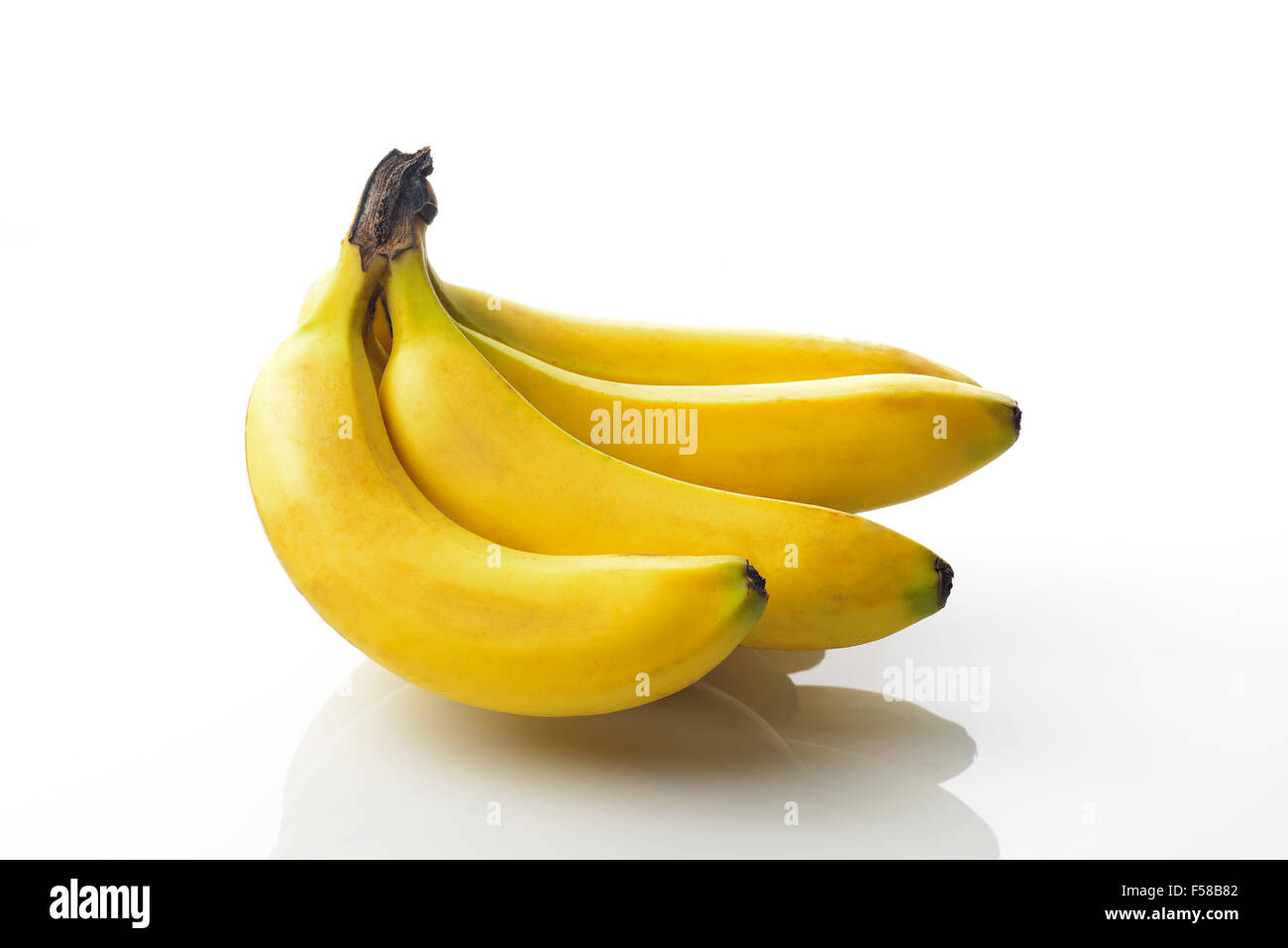 Bunch of Yellow Banana Stock Photo - Alamy
