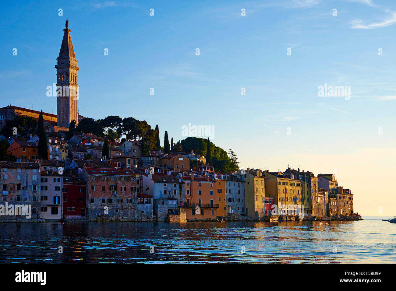 Croatia, Istria, old town of Rovinj Stock Photo - Alamy