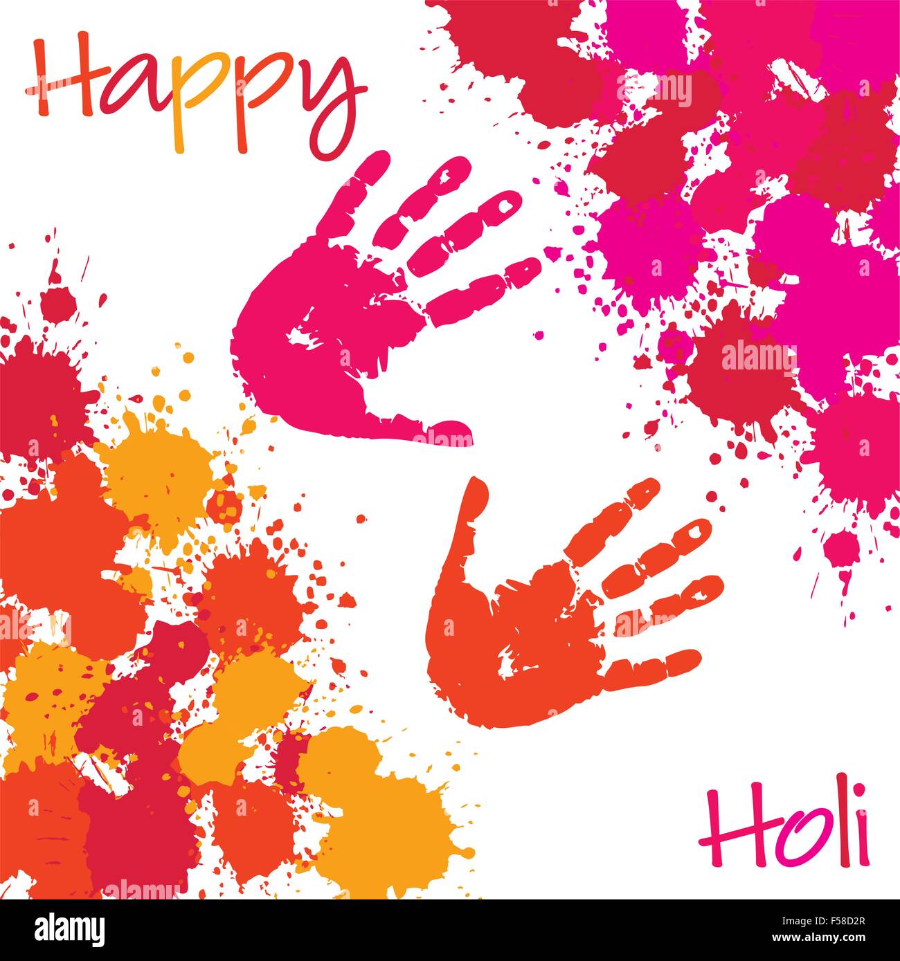 Happy Holi card in vector format Stock Vector Image & Art - Alamy