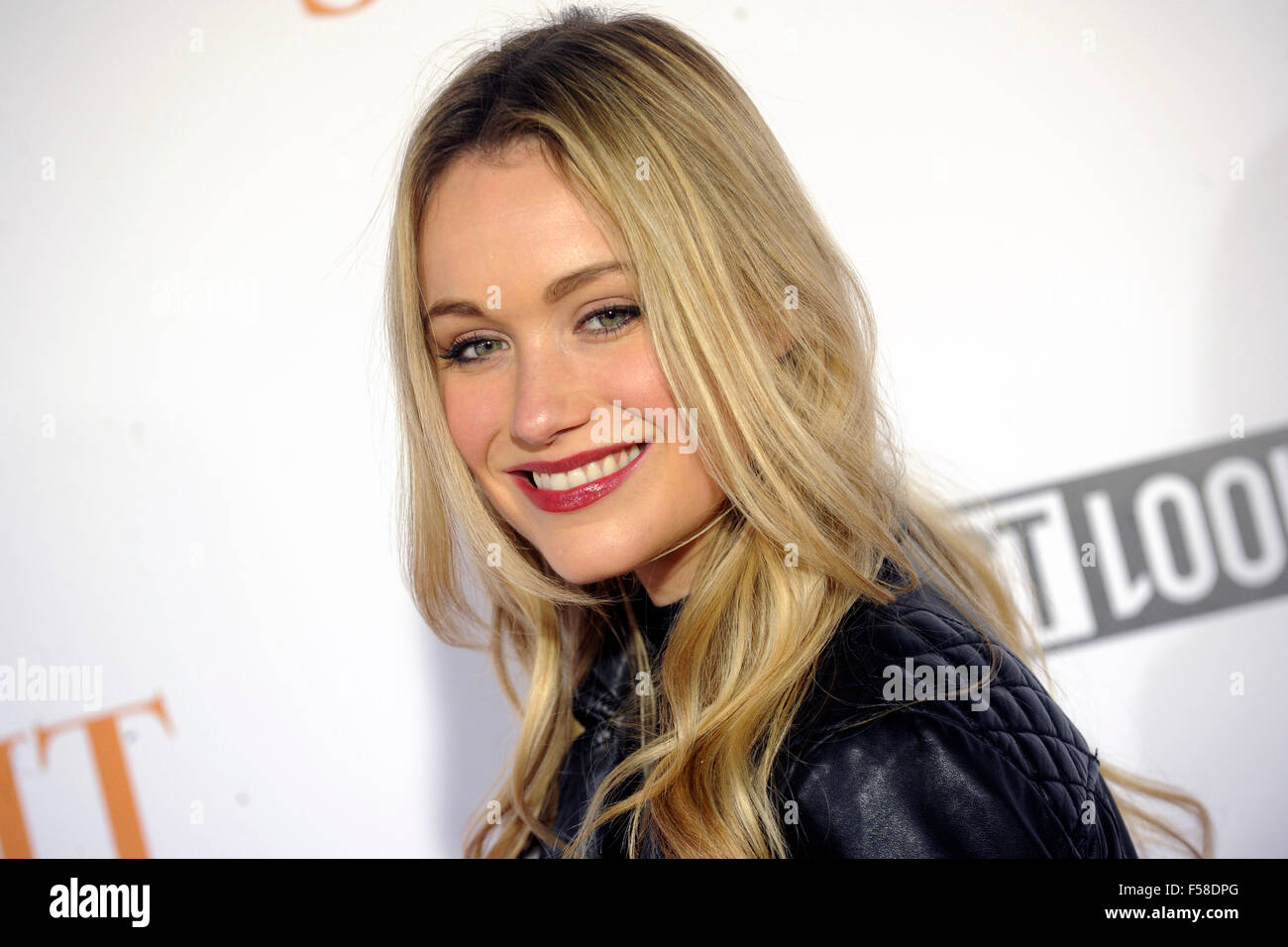 New York City. 27th Oct, 2015. Katrina Bowden attends the 'Spotlight ...
