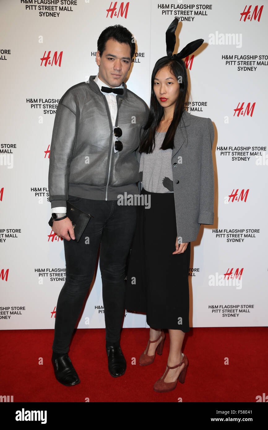 Sydney, Australia. 29 October 2015. Pictured: Cissy Zhang and Warren ...