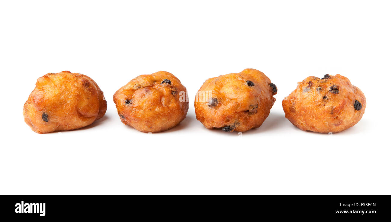 'Oliebollen', traditional Dutch pastry for New Year's Eve Stock Photo ...