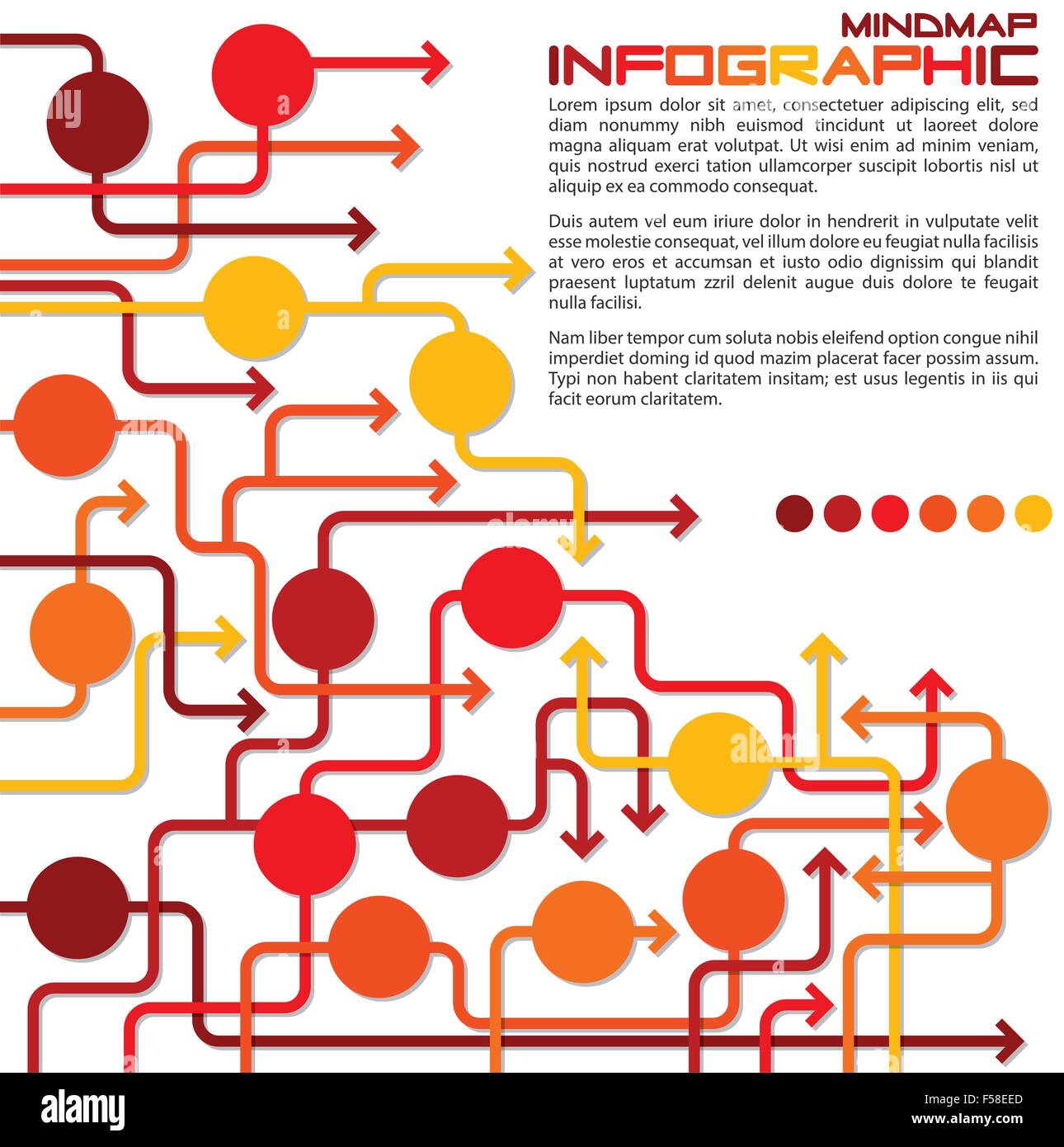 Bright infographic arrows in vector format Stock Vector Image & Art - Alamy