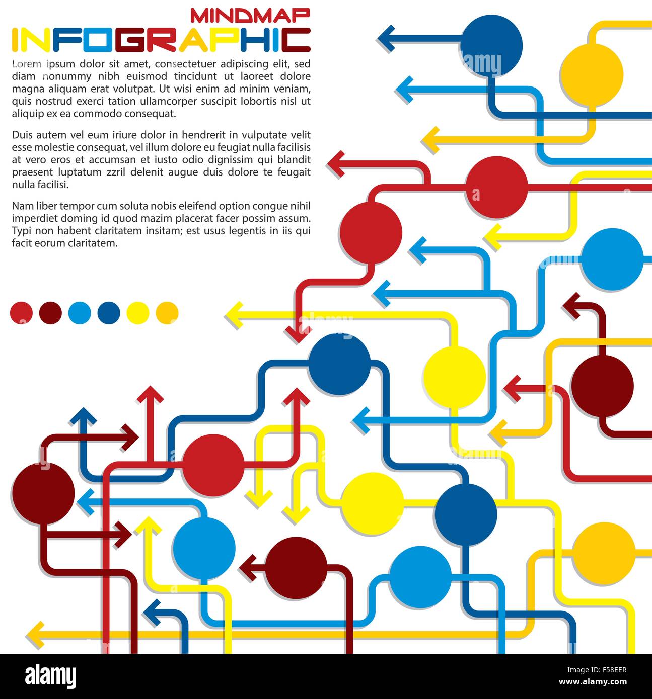 Bright infographic arrows in vector format Stock Vector Image & Art - Alamy
