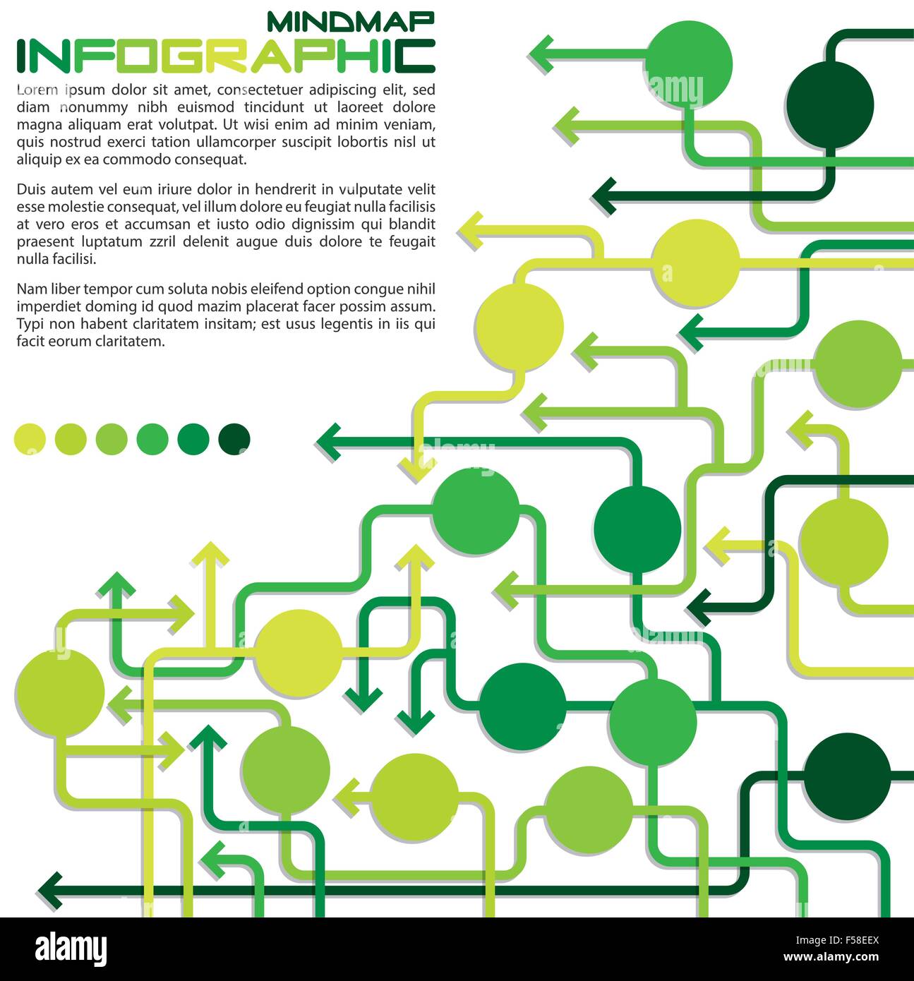 Bright infographic arrows in vector format Stock Vector Image & Art - Alamy