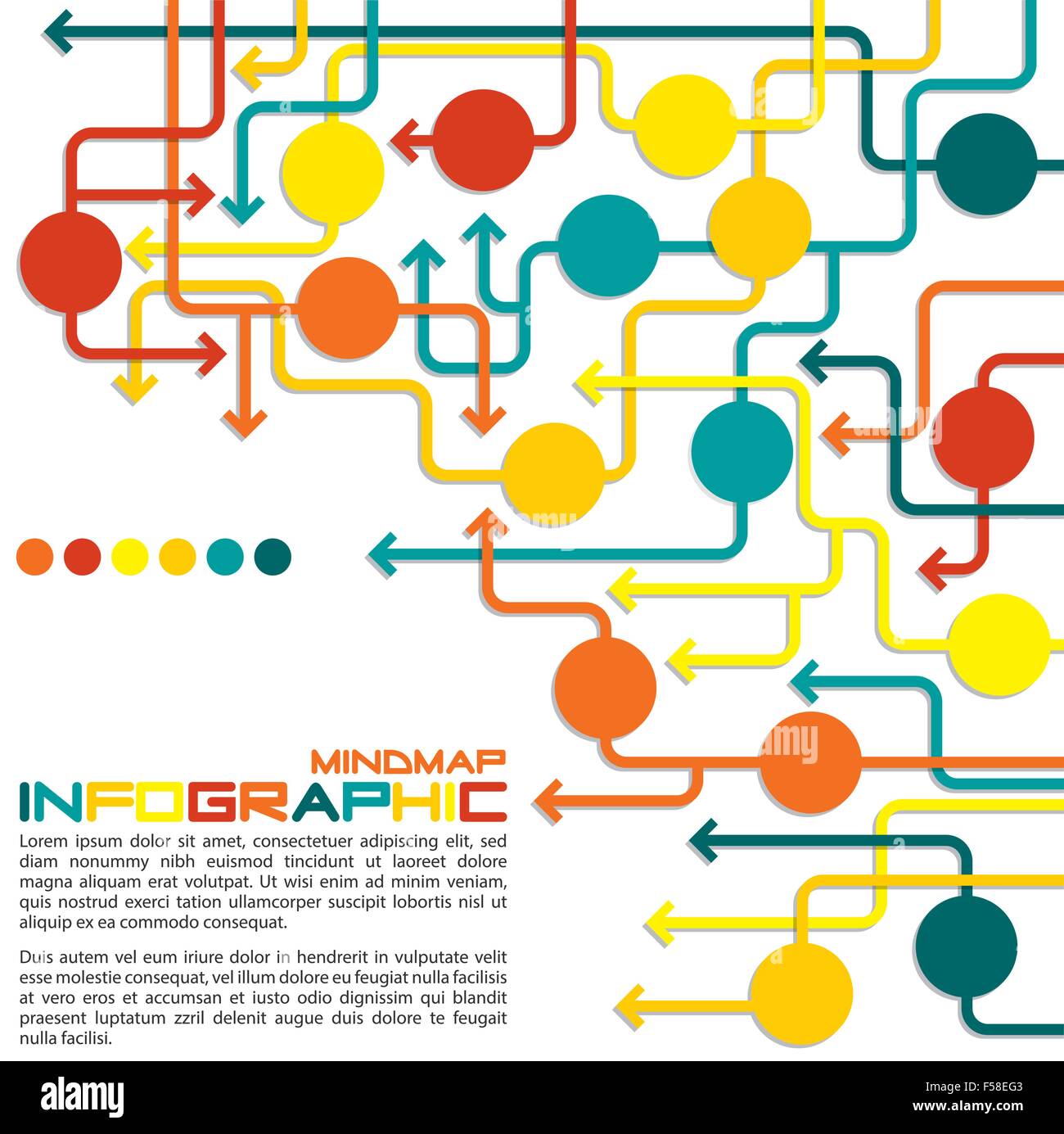 Bright infographic arrows in vector format Stock Vector Image & Art - Alamy