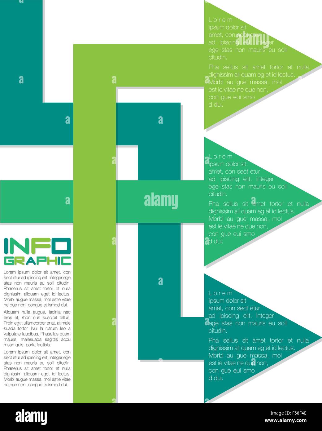 Bright infographic arrows in vector format Stock Vector Image & Art - Alamy