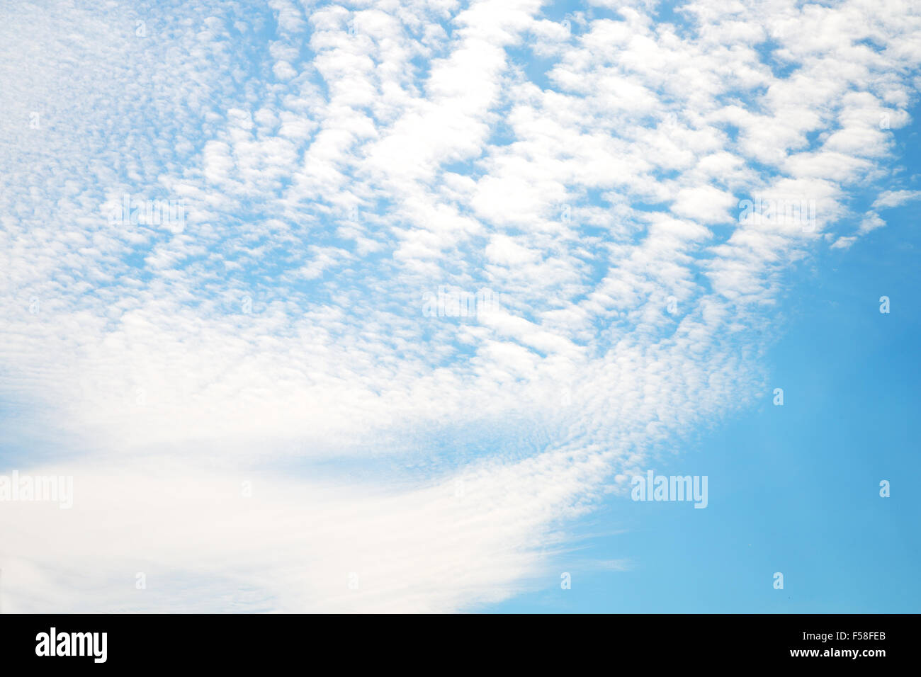 in the sky of italy europe cloudy fluffy cloudscape Stock Photo - Alamy
