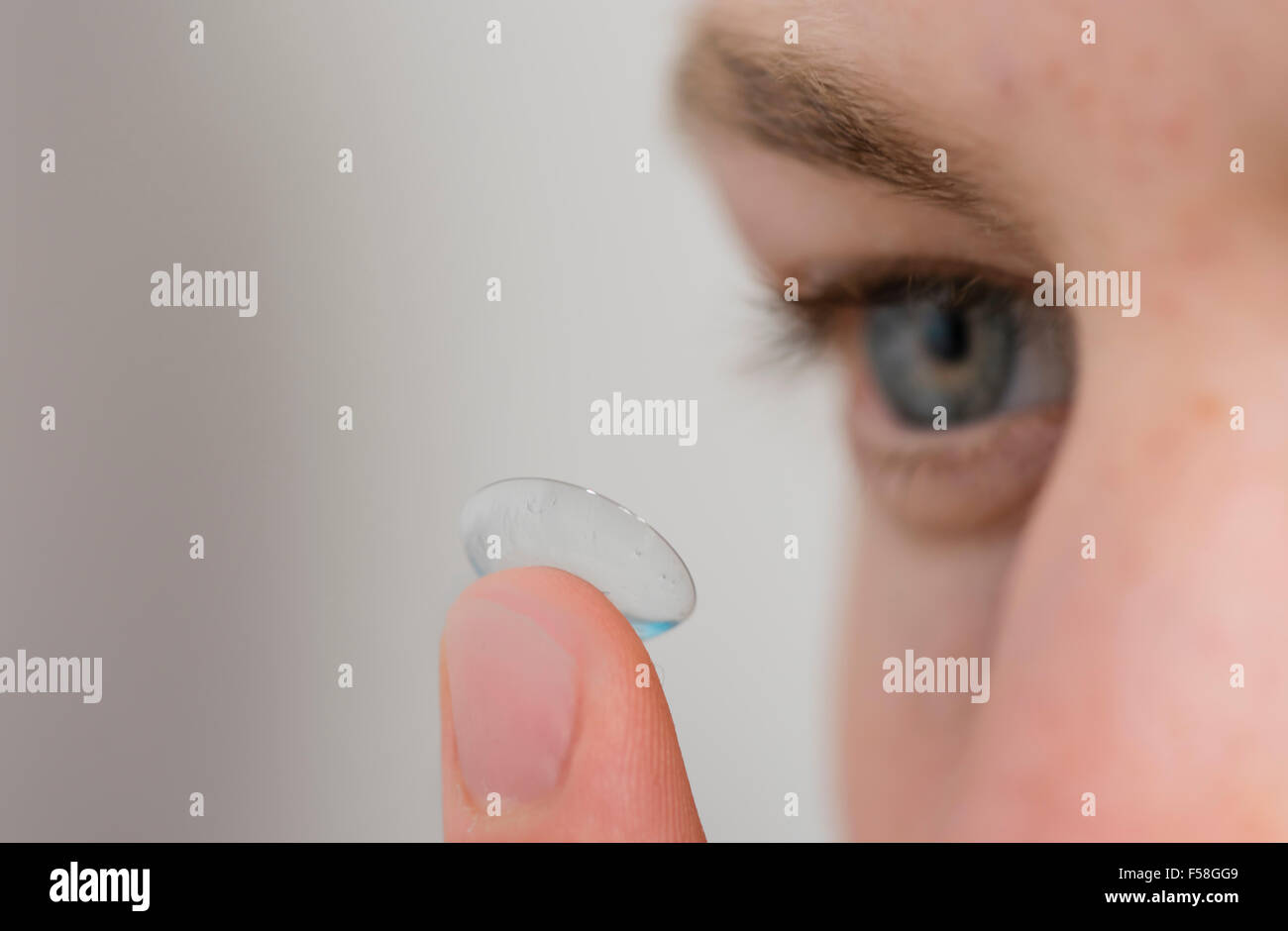 Finger male young man close up hi-res stock photography and images - Alamy