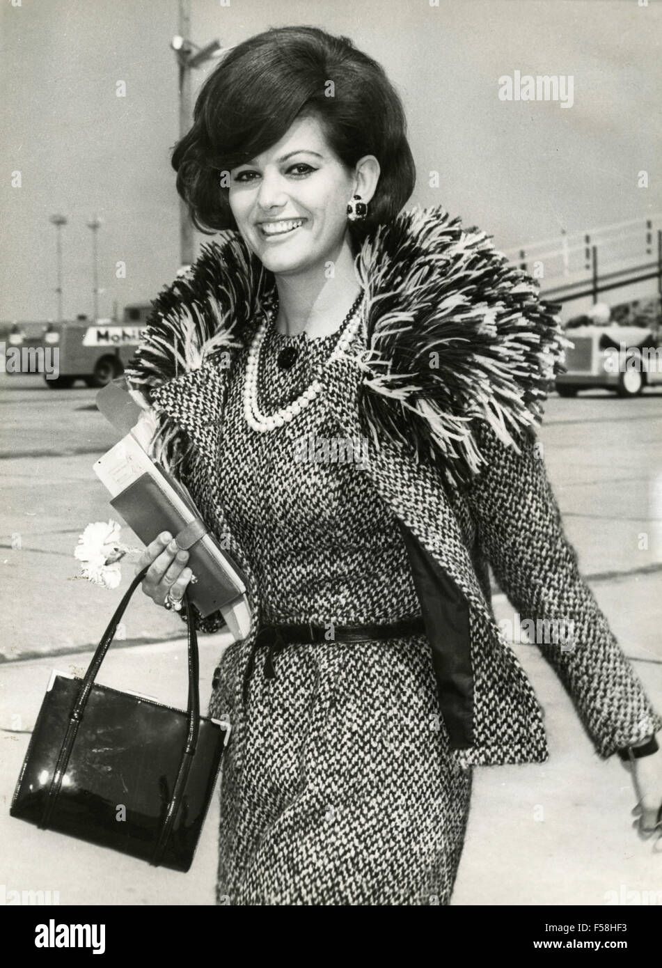 The actress Claudia Cardinale Stock Photo - Alamy