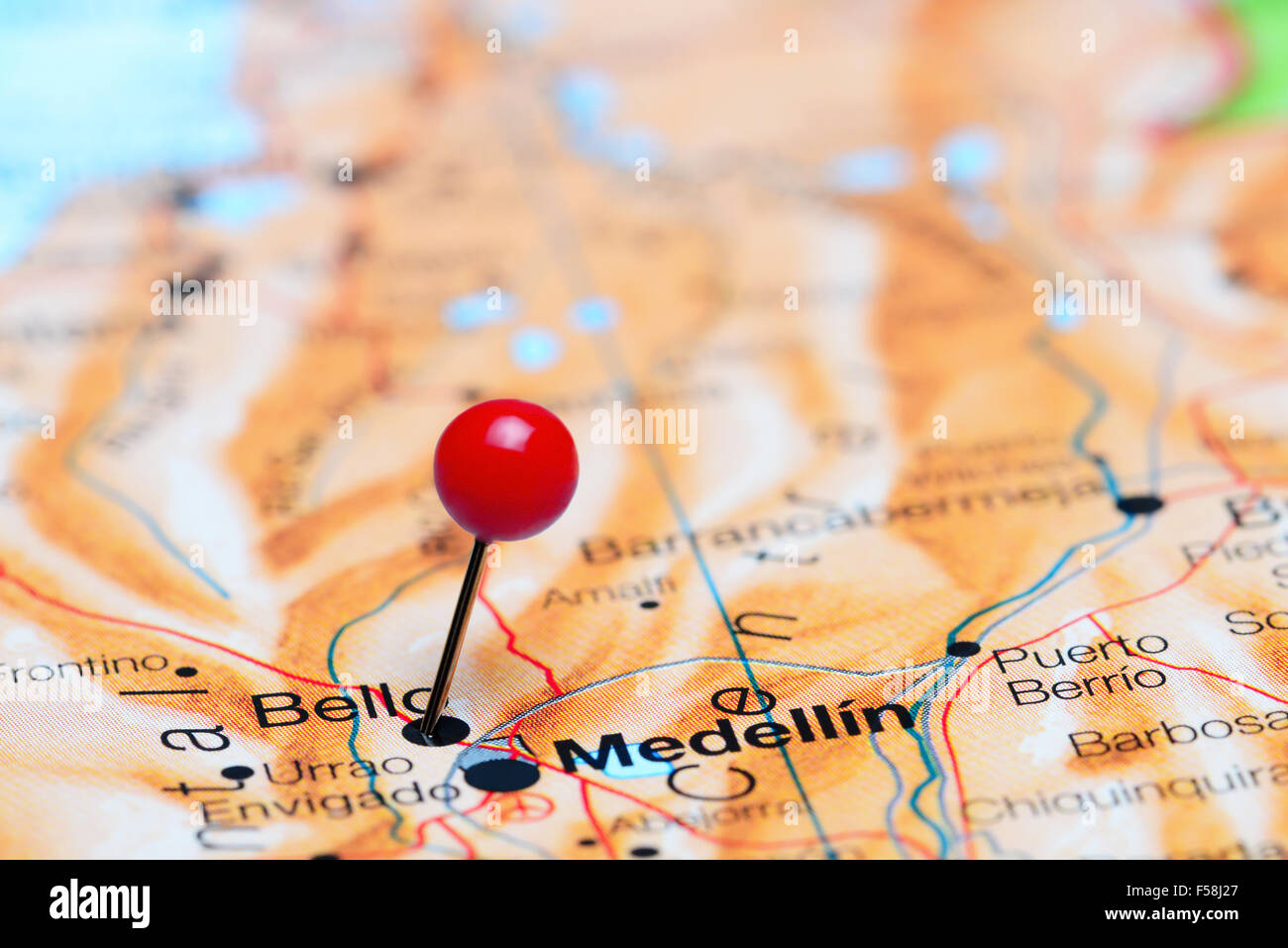 Map bello hi-res stock photography and images - Alamy