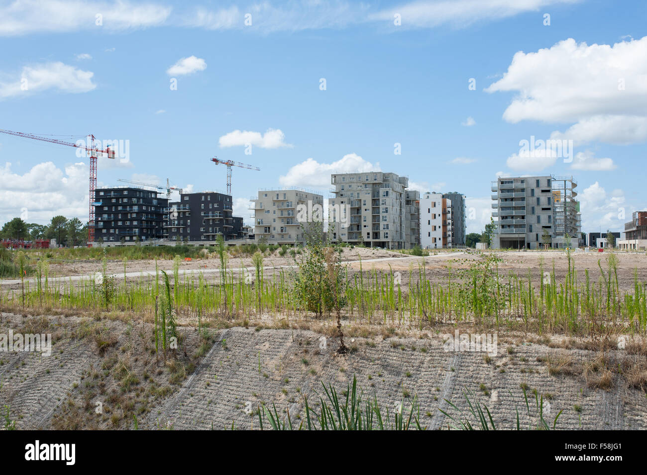 Construction urban building in city Stock Photo - Alamy