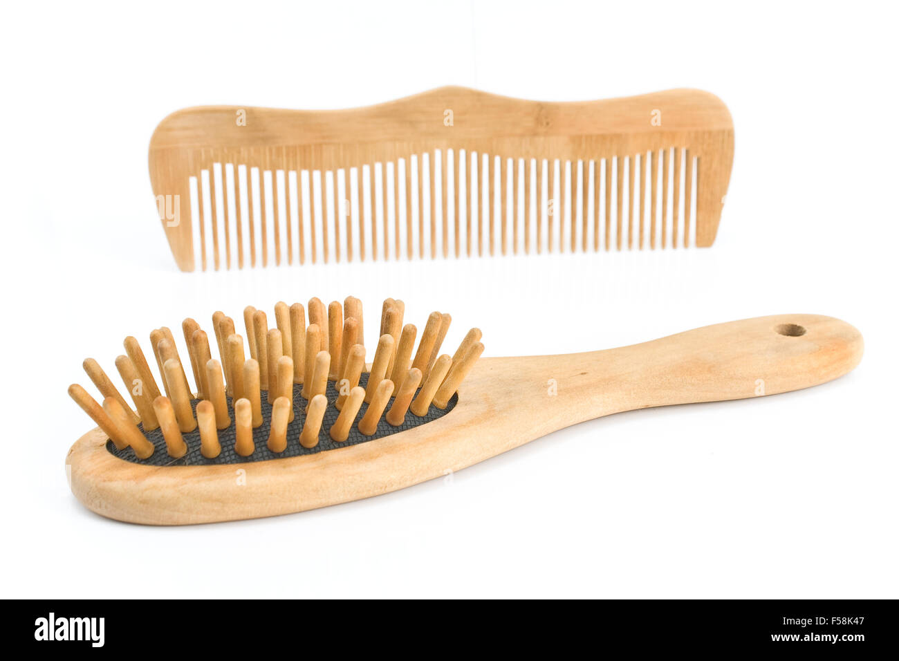 Brush comb Cut Out Stock Images & Pictures - Alamy