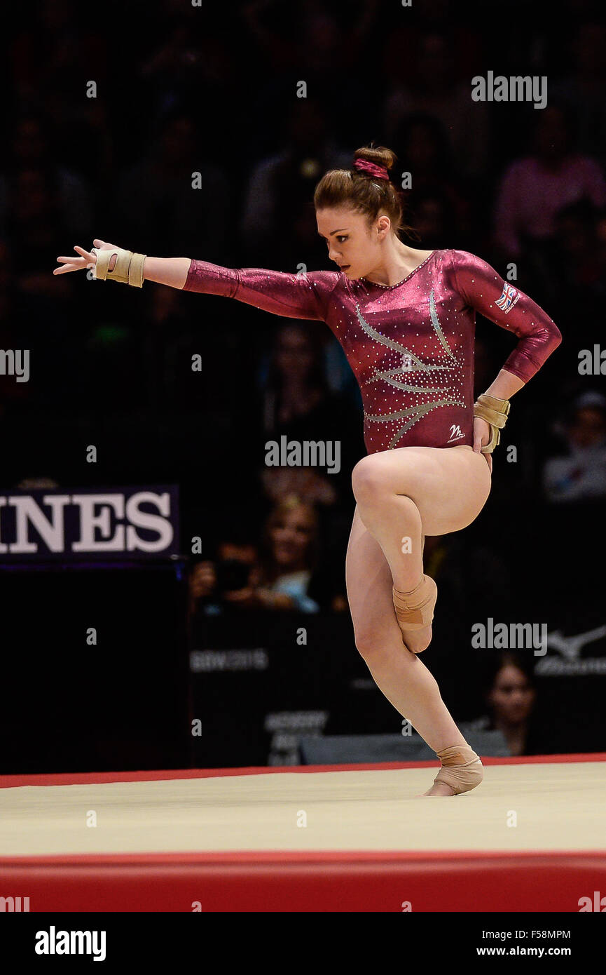 Glasgow, UK. 29th Oct, 2015. RUBY HARROLD from the United Kingdom ...