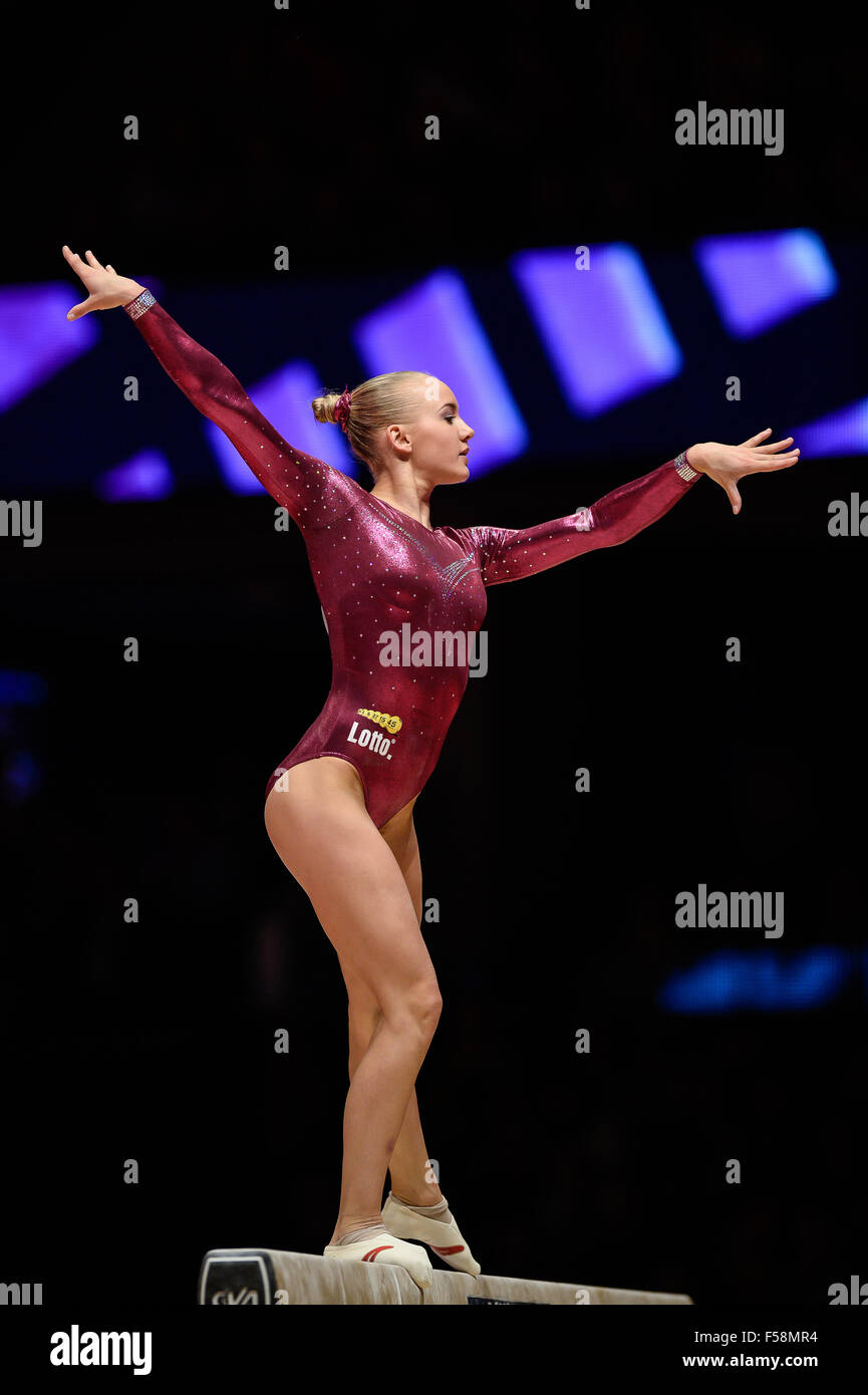 Glasgow, UK. 29th Oct, 2015. LIEKE WEVERS from the Netherlands competes ...