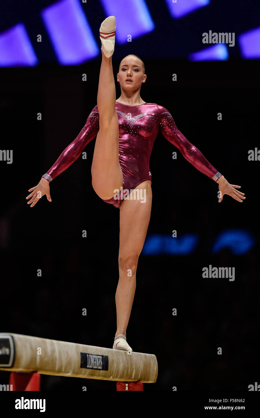 Glasgow, UK. 29th Oct, 2015. LIEKE WEVERS from the Netherlands competes ...