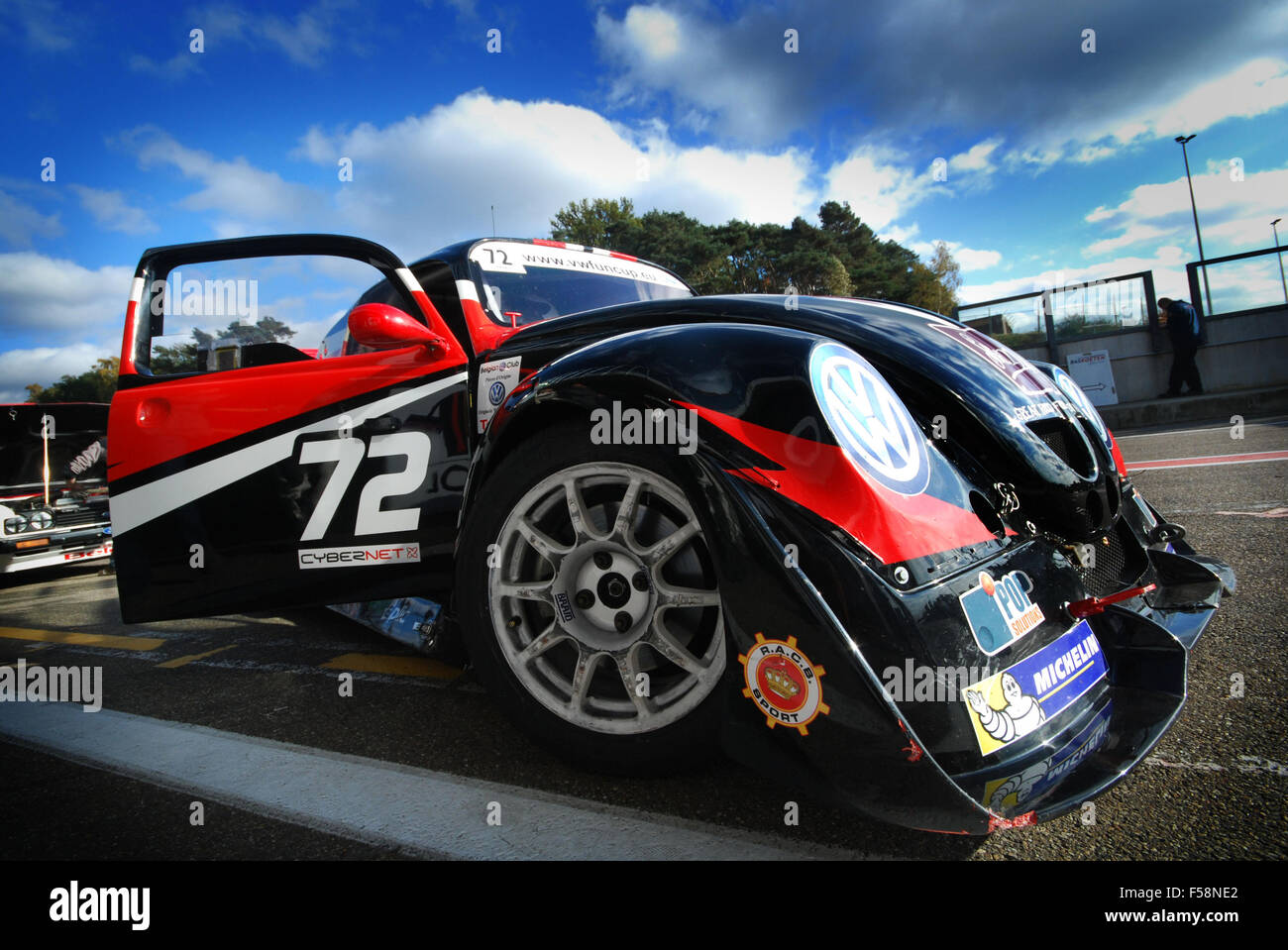 VW Fun Cup #72 testing at Zolder Belgium Stock Photo - Alamy