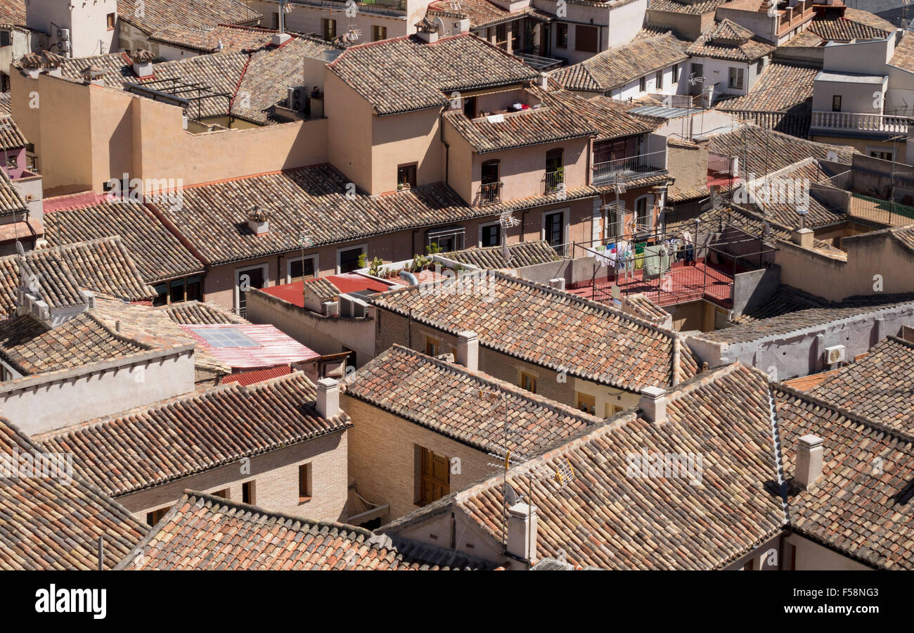 Toledo Rooftops, Spain, Europe Stock Photo - Alamy