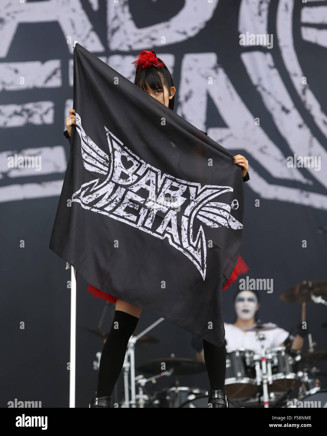 Reading Festival 2015 - Day 2 - Performances Featuring: Baby Metal ...