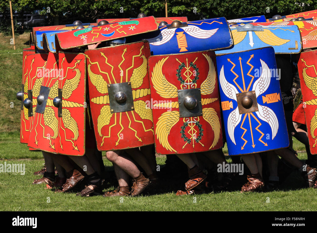Roman testudo hi-res stock photography and images - Alamy