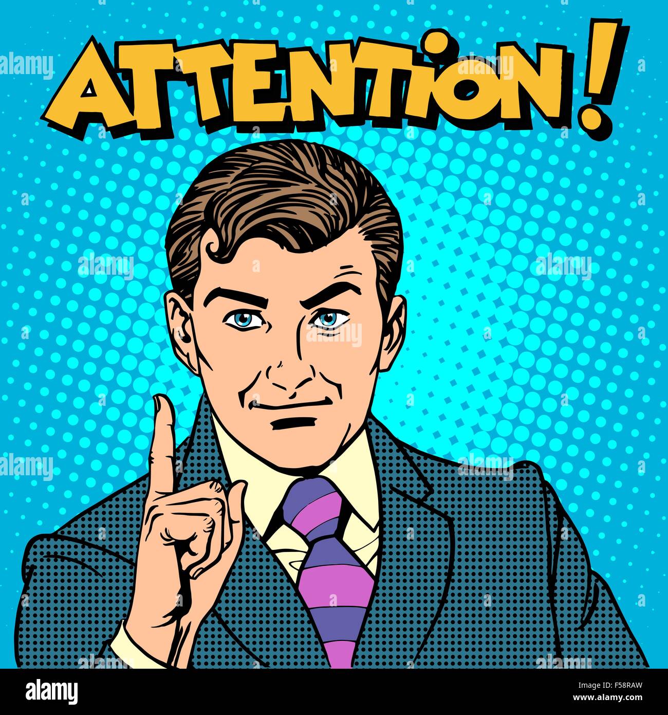 Attention businessman pointing finger Stock Vector Image & Art - Alamy Attention businessman pointing finger Stock Vector Image & Art - Alamy
